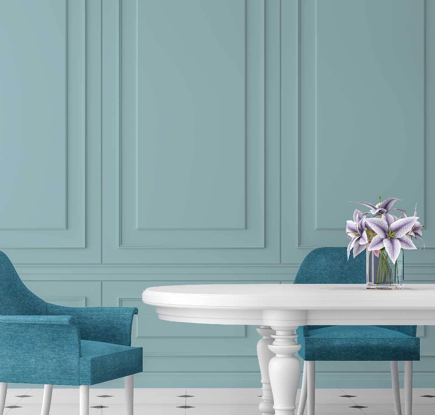 Morning Calm | Light Blue Paints | Real Paint Sample Swatch – AloraPaints